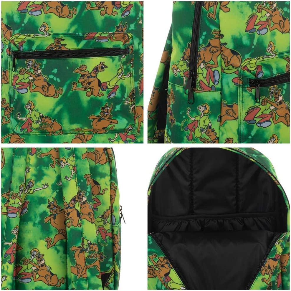 Scooby-Doo and Shaggy Sublimated Print Backpack with Laptop Pocket