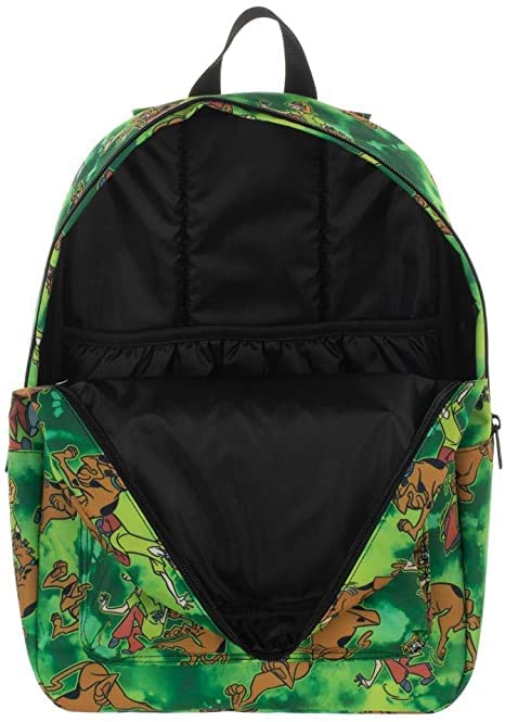 Scooby-Doo and Shaggy Sublimated Print Backpack with Laptop Pocket