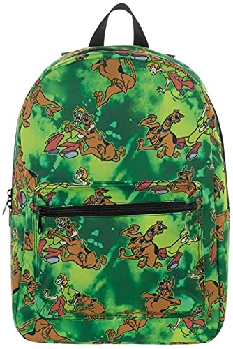 Scooby-Doo and Shaggy Sublimated Print Backpack with Laptop Pocket