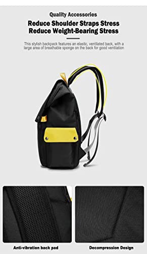 HedgeHog Cartoon Backpack 18 Inch Laptop Backpacks Casual Daypack Anime Bookbag Game Bags Travel Bag with USB Charging Port (S,Large)