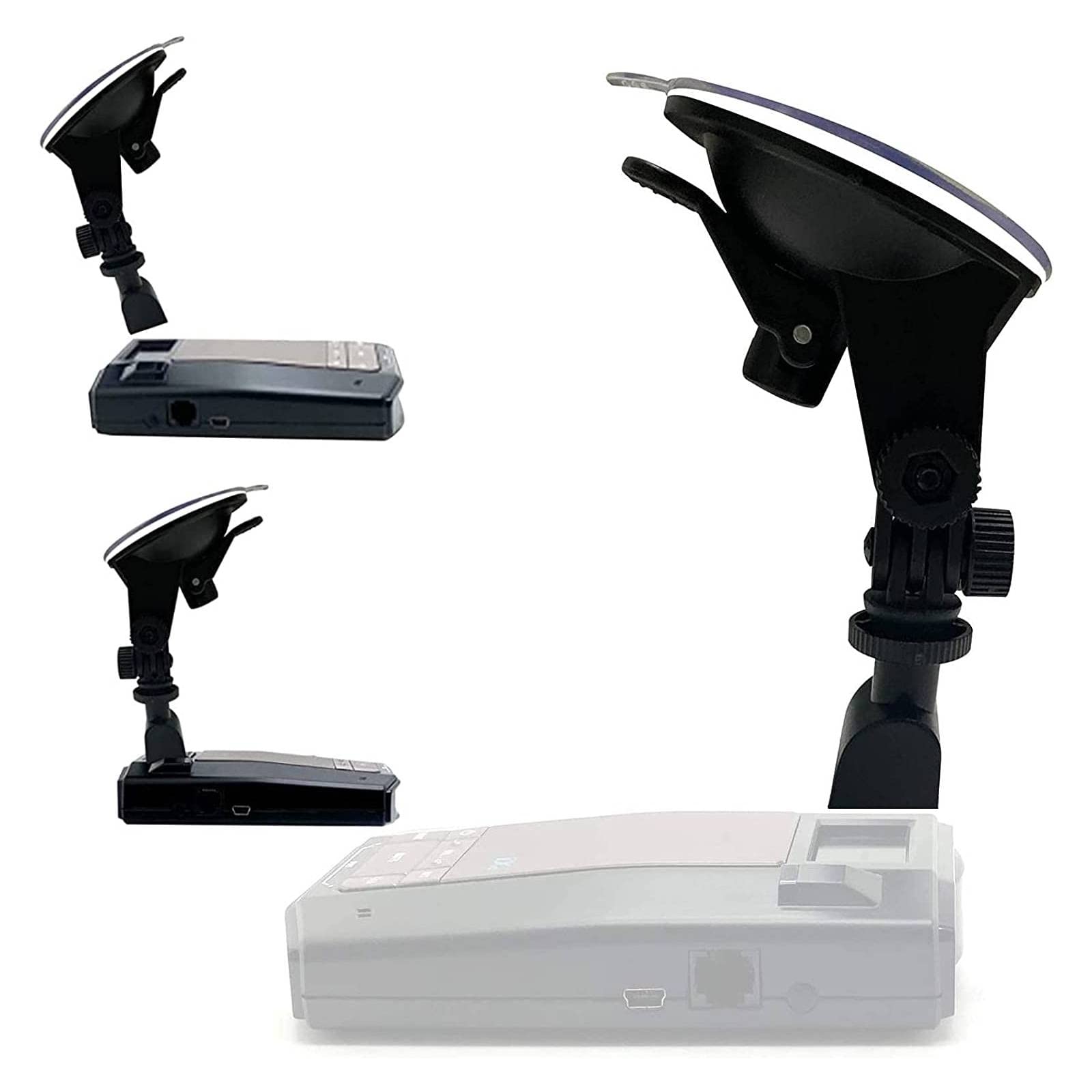 KPPTYTY EZ Mag Suction Mount, Strong Suction Mount for Escort IX, IXC, Max 360C, Max 3, and Max 360, Redline EX Beltronics Cobra DualPro GT 360 Radar Detector Black EZ Magnetic Mount