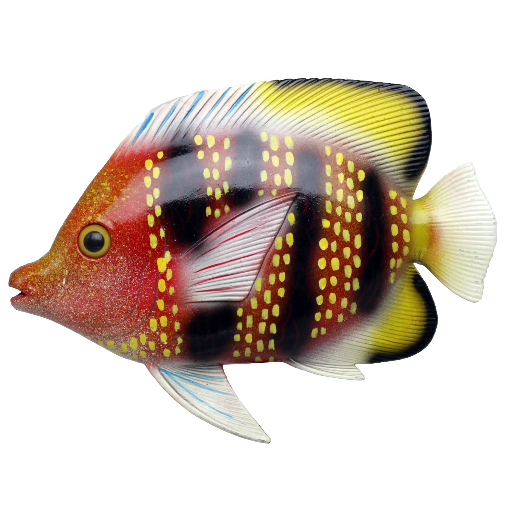 Tropical Fish Wall Decor Black Hanging Wall Art Décor Sculpture Statues Ocean Sea Decorations For Home Nursery Office Garden Patio Fence Bathroom Yard Pool Indoor Outdoor Beach Nautical Theme Fish6