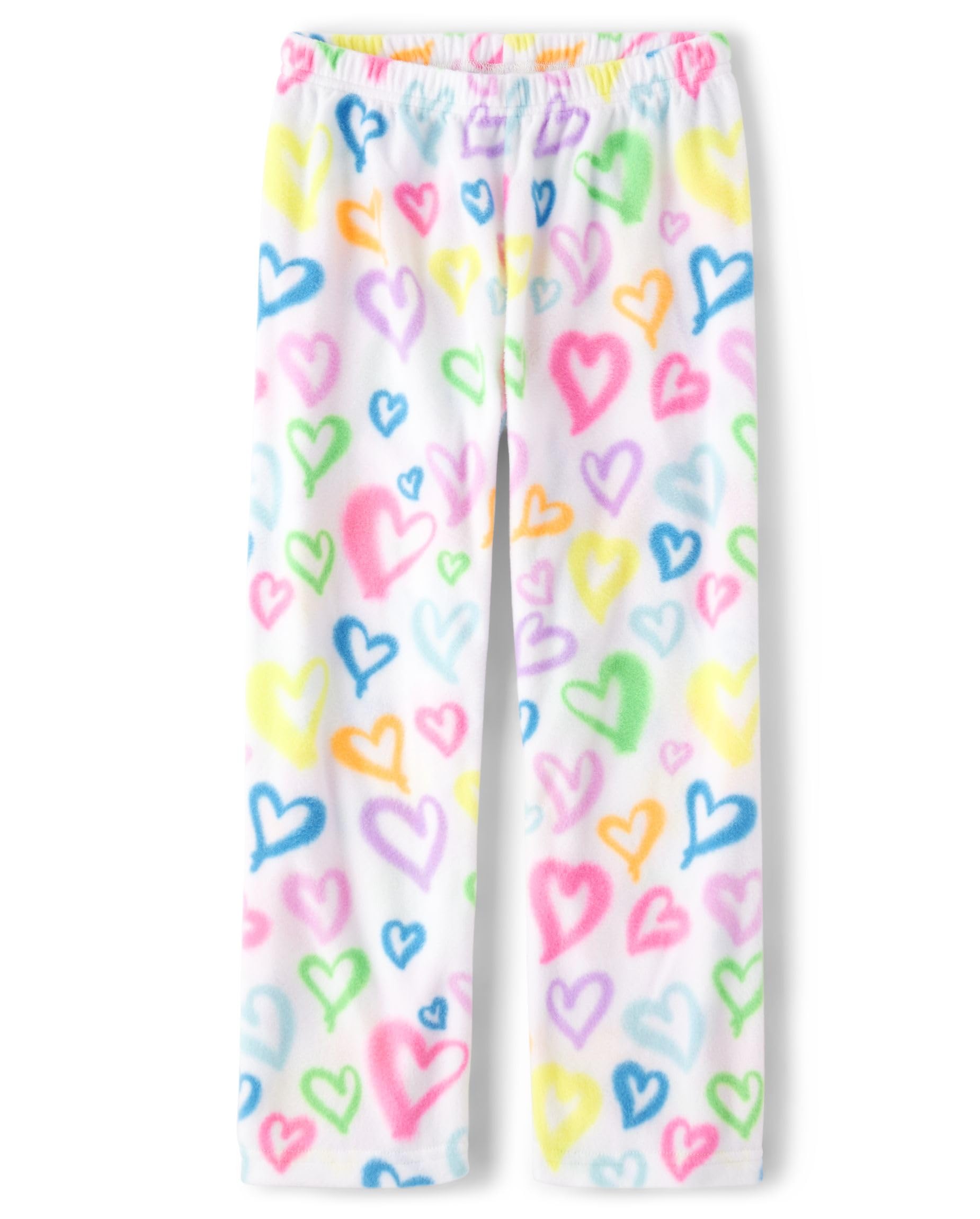 The Children's Place Girls' Pajama Pants, Airbrush Hearts