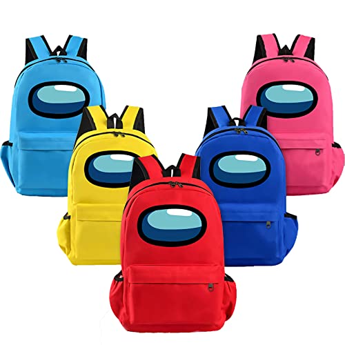 Itsuki Nakano Boys Backpack for School 17 Inch, Us Gamer Backpacks Laptop Backpack Bookbag Travel Back Pack Lightweight Waterproof for Student Work Casual Daily Use (Red)