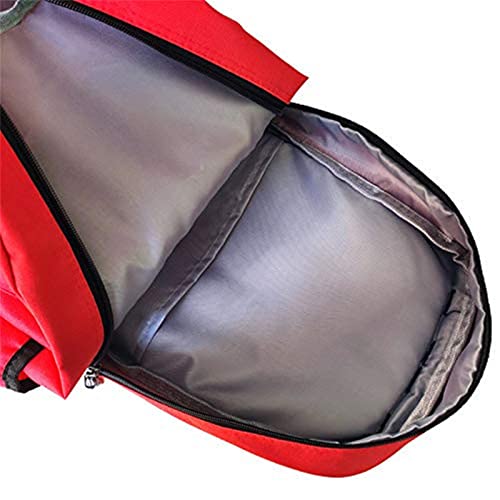 Itsuki Nakano Boys Backpack for School 17 Inch, Us Gamer Backpacks Laptop Backpack Bookbag Travel Back Pack Lightweight Waterproof for Student Work Casual Daily Use (Red)
