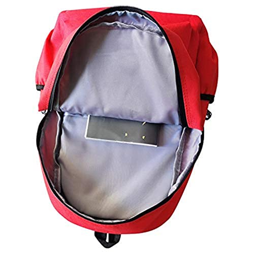 Itsuki Nakano Boys Backpack for School 17 Inch, Us Gamer Backpacks Laptop Backpack Bookbag Travel Back Pack Lightweight Waterproof for Student Work Casual Daily Use (Red)