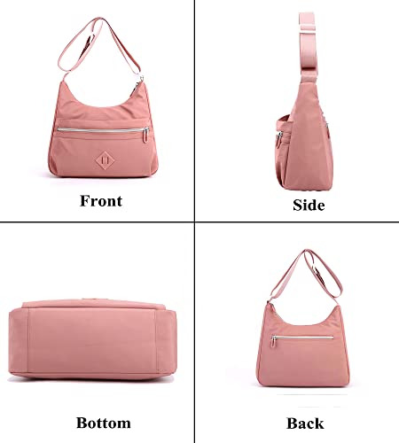 BASICPOWER Crossbody Bag Purse for Women, Multiple Pockets Lightweight Waterproof Shoulder Bags Travel Tote Handbag