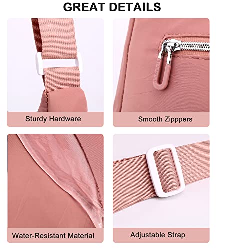 BASICPOWER Crossbody Bag Purse for Women, Multiple Pockets Lightweight Waterproof Shoulder Bags Travel Tote Handbag
