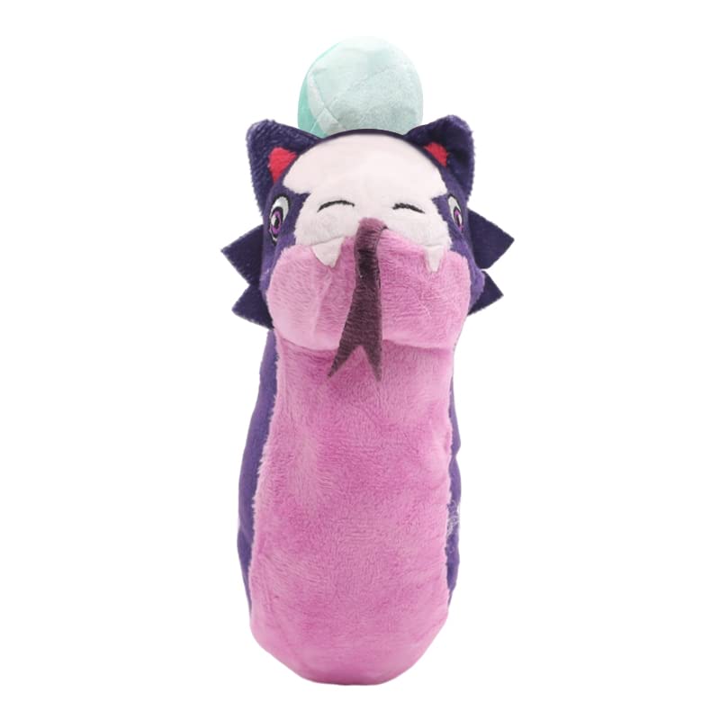Dehoela The Owl House Stringbean Plush Doll Purple Plushies Stuffed Soft Toys for Boys and Girls Gifts Halloween (Stringbean)