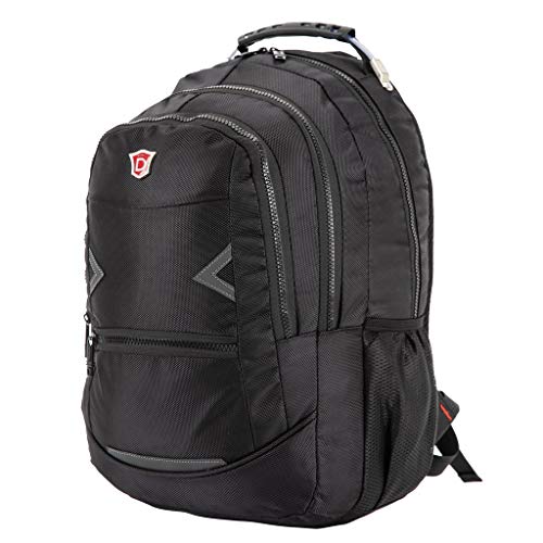 DUKAP NAVIGATOR 15.6 Inch Executive Laptop Backpack with Durable and Lightweight Fabrics, Travel Bag with Padded Back