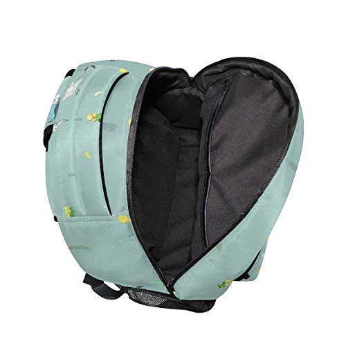 Lightweight Backpack for School, Budgie Bird College Bag Casual Daypack for Travel