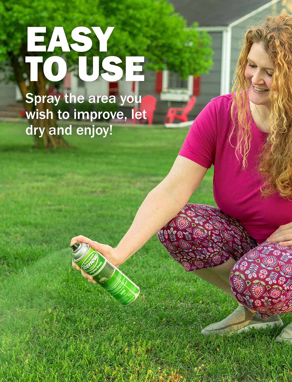 Seymour Grass and Shrub Renew Spray Paint and EnviroColor 4Evergreen Grass & Turf Paint
