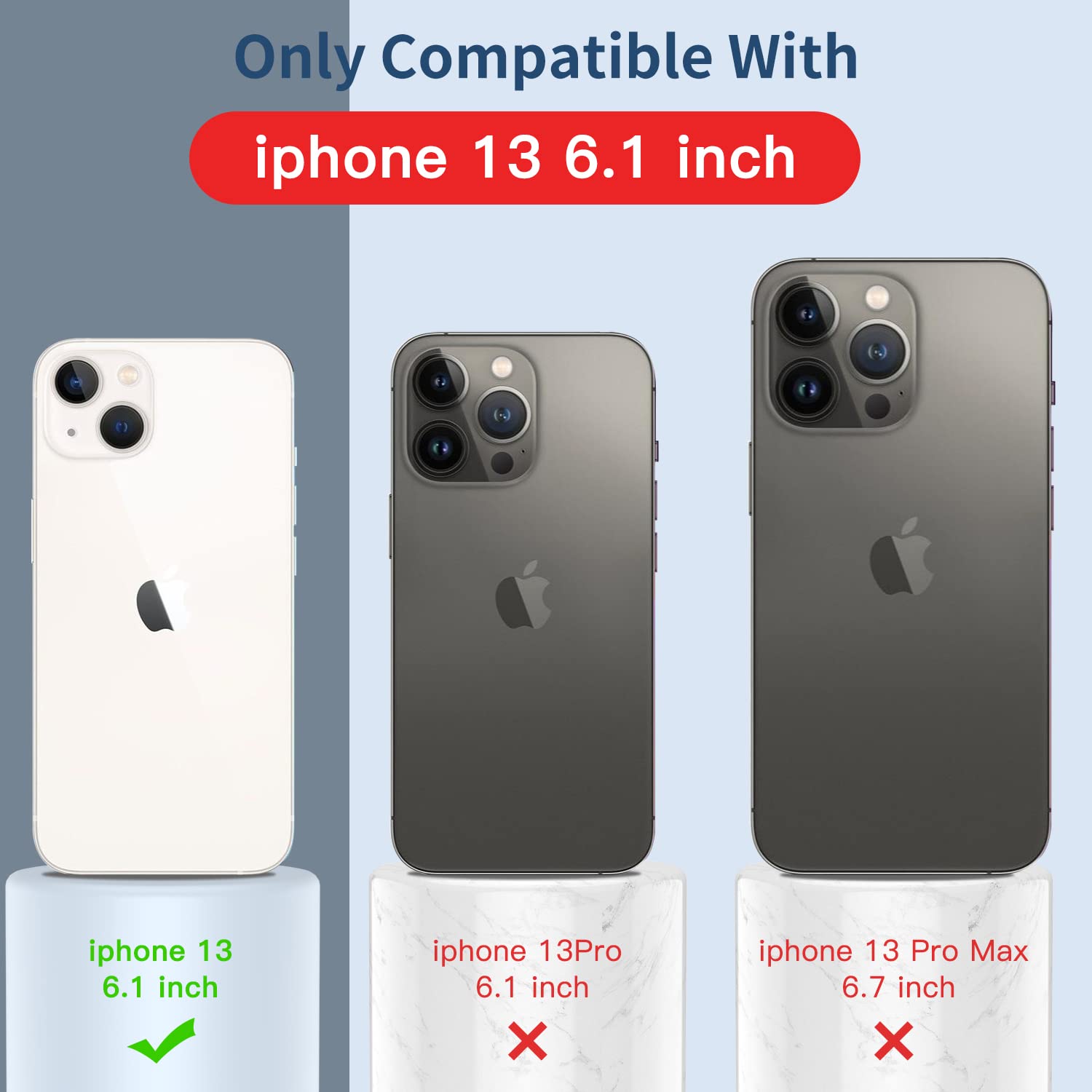 FUNMIKO Designed for iPhone 13 Case with Screen Protector,Enhanced Camera Lens Protection,Soft Silky Silicone Protective Phone Cover 6.1",Rock Grey