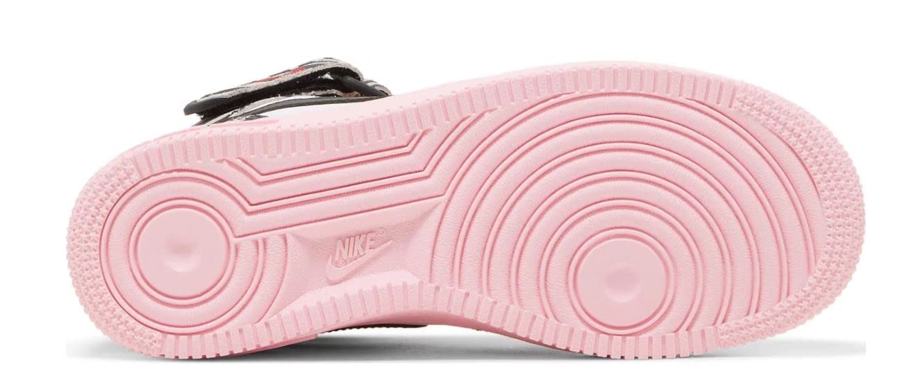 Nike AIR Force 1 '07 MID White/Black-Soft Pink DZ4841 100 Women's Size 5