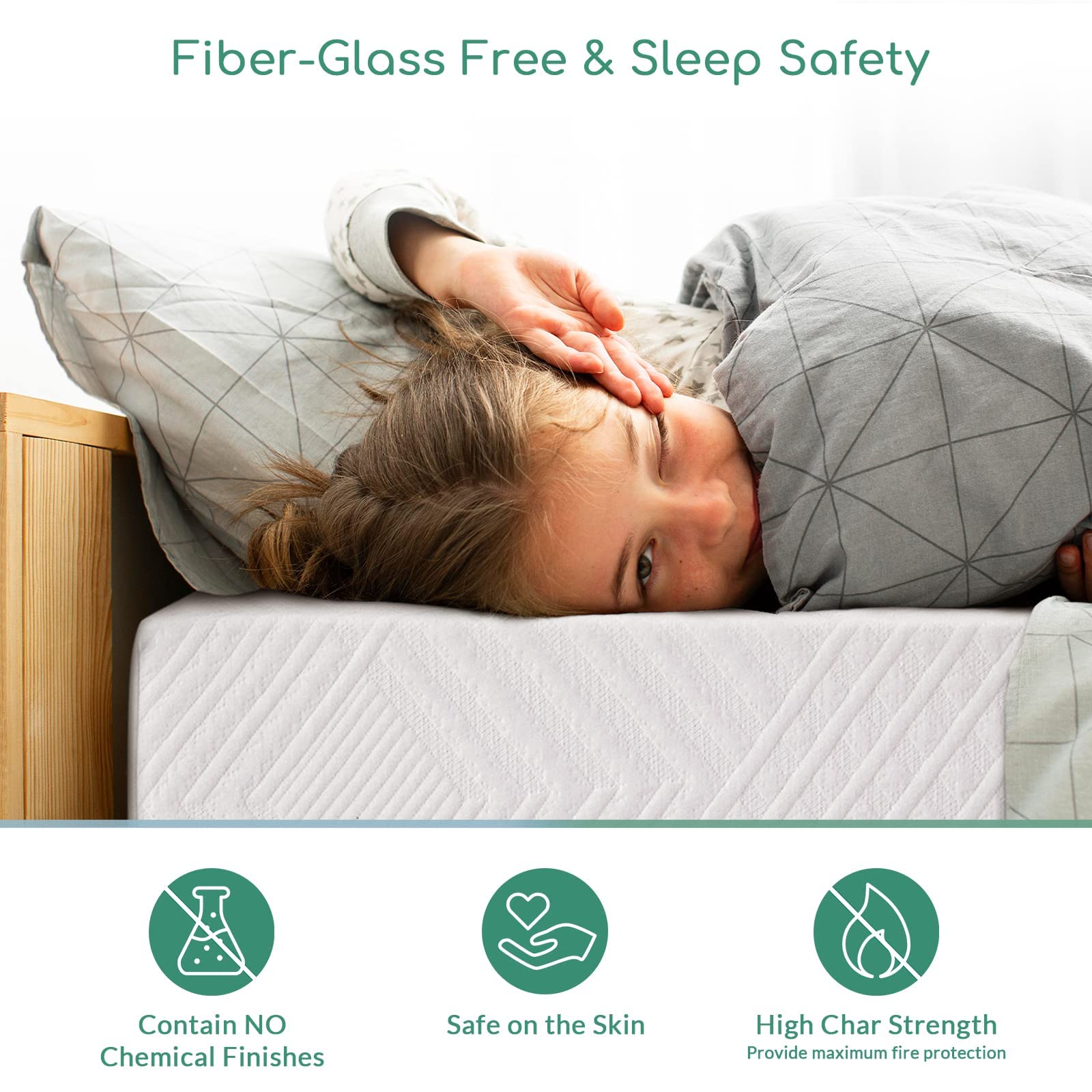 TMEOSK Full Size Mattress, 10inch Full Gel Memory Foam Mattress for Cool Sleep & Pressure Relief, Medium Firm Mattress in a Box, CertiPUR-US Certified (Full)