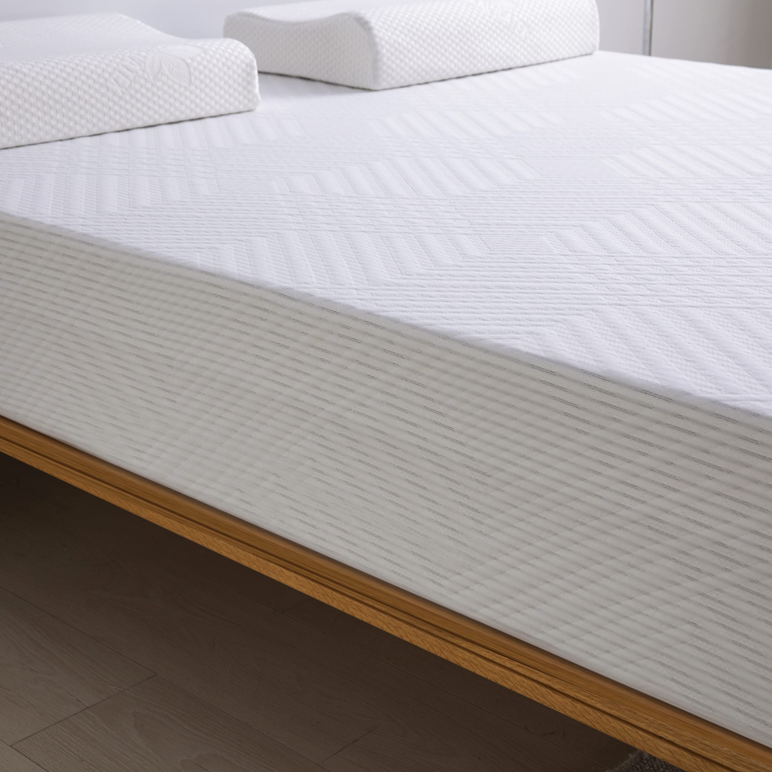 TMEOSK Full Size Mattress, 10inch Full Gel Memory Foam Mattress for Cool Sleep & Pressure Relief, Medium Firm Mattress in a Box, CertiPUR-US Certified (Full)