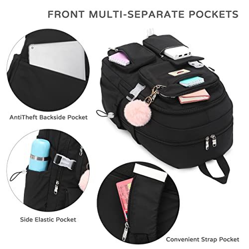 Laptop Backpack 15.6 Inch Kids College Backpacks Anti Theft Travel Back Pack