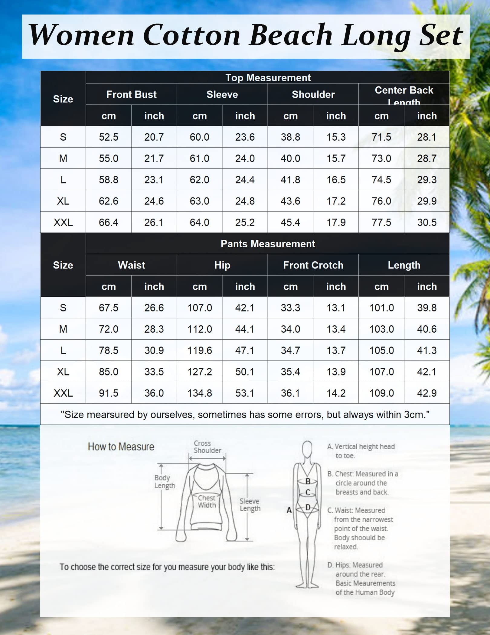 Zeagoo Women Linen Suit Two Piece Outfits Summer Beach Linen Shirt and Pants Set