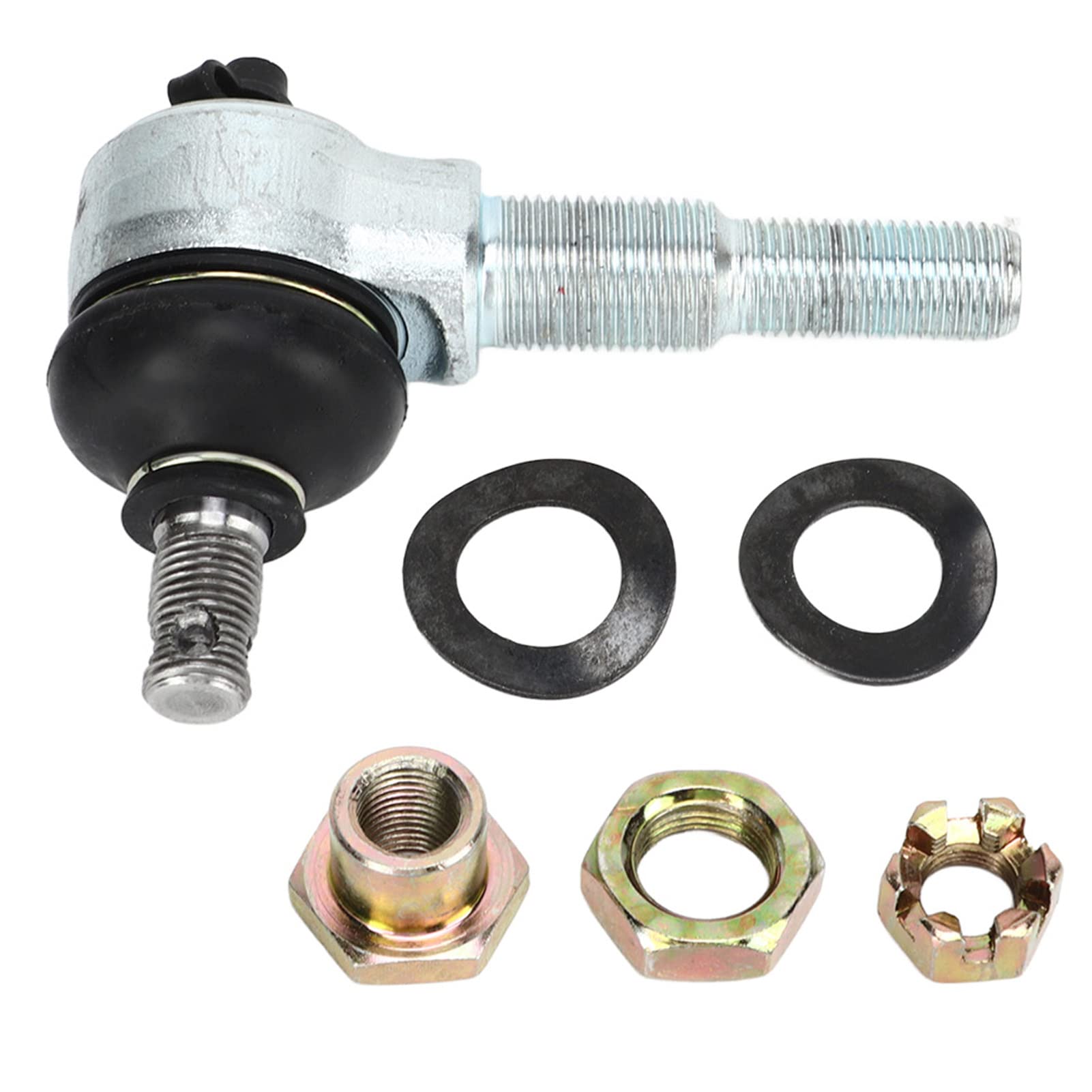 Ball Joint Kit, ‑M14 Ball Joint Kit Adjustable Steel Alloy for 250cc 200cc Electric ATV UTV Kart