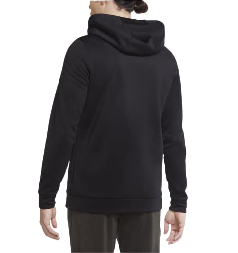 Nike DRI-FIT Men's Therma Full Zip Training Hoodie (as1, alpha, m, regular, regular, Black)