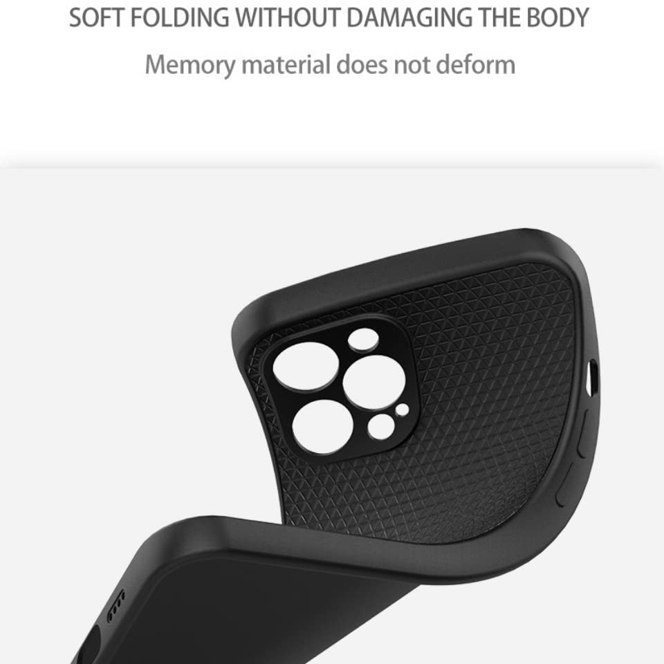 Casecious Compatible with Xiaomi Redmi Note 8 Pro Crossline Slide Grids Soft Slim TPU Cell Phone Mobile Basic Back Case Cover Black