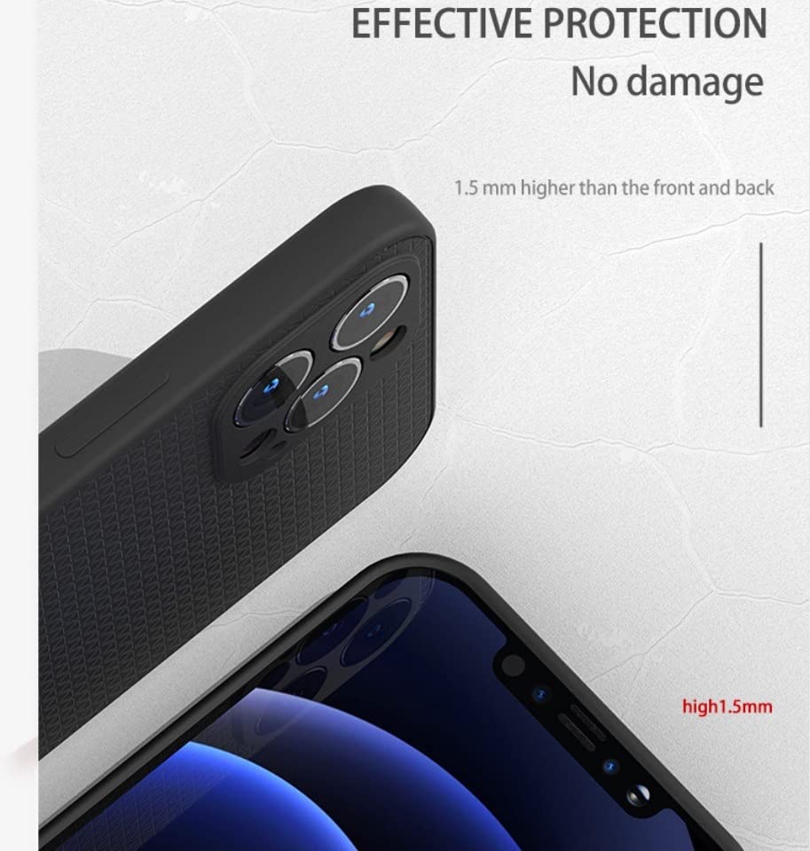 Casecious Compatible with Xiaomi Redmi Note 8 Pro Crossline Slide Grids Soft Slim TPU Cell Phone Mobile Basic Back Case Cover Black