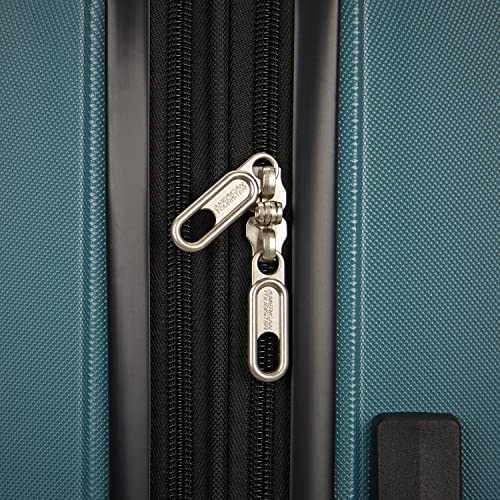 American Tourister Groove Hardside Luggage with Spinner Wheels, Teal, 3-Piece Set (Carry On, Medium, Large)