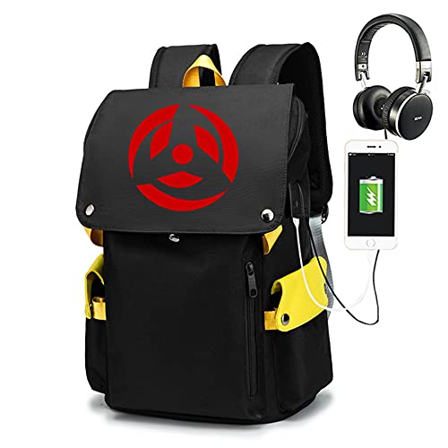CAShaobeiq Anime Naruto Cosplay School Bag Daypack Leisure and Stylish Anime Bookbag For Teenagers (42#, 34*21*48cm)