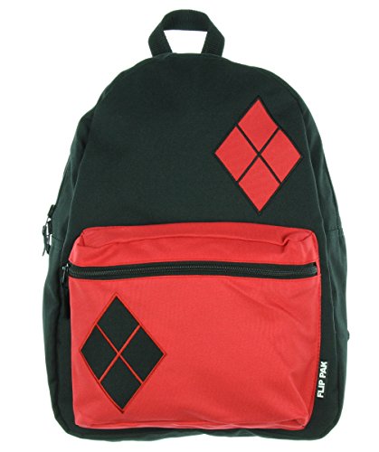 Harley Quinn Applique Backpack 12 x 18in