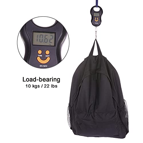 Light Backpack Blue Casual Daypack Classic Travel Foldable Simple Modern Lightweight Boys Middle School Minimalist Student Teens College Adult Men Cute