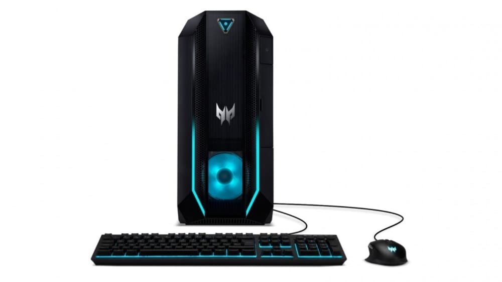 acer Predator PO3-630 Gaming Desktop PC (Intel i7-11700 8-Core 2.50GHz, 64GB RAM, 2TB SATA SSD, GeForce RTX 3070 8GB, WiFi 6, BT 5.1, Backlit KB, RJ-45, Win10Pro) w/Dockztorm Dock