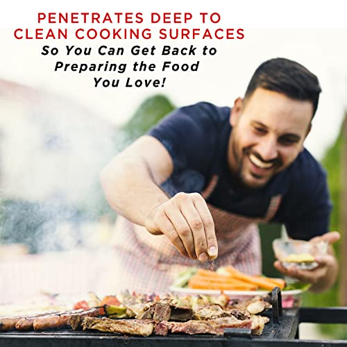 Smart 'n Easy Barbecue Grill & Oven Cleaner Plus - For BBQ Grills, Ovens, Stoves, Drip Pans, Cooktops, Burners, PLUS More! - Removes Oil, Grease, Cooking Remains - Chef's Choice - 22oz Spray