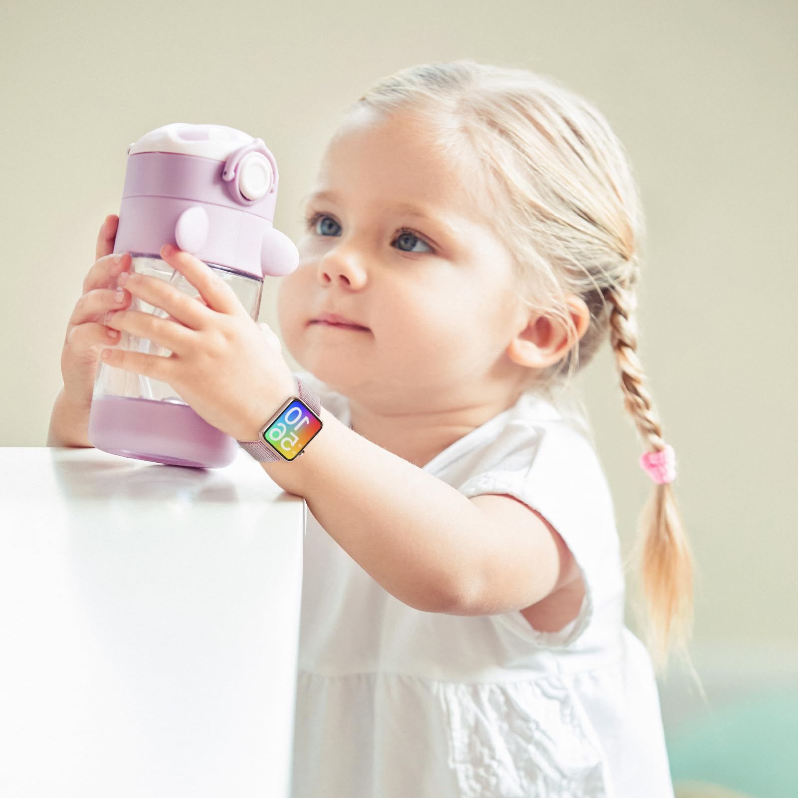 Compatible with Kids Apple Watch Band, Breathable Soft Nylon Loop Strap for Boy Girl, Compatible with iWatch Series 9/8/7/6/5/4/3/SE/SE2 38mm 40mm 41mm & 42mm 44mm 45mm
