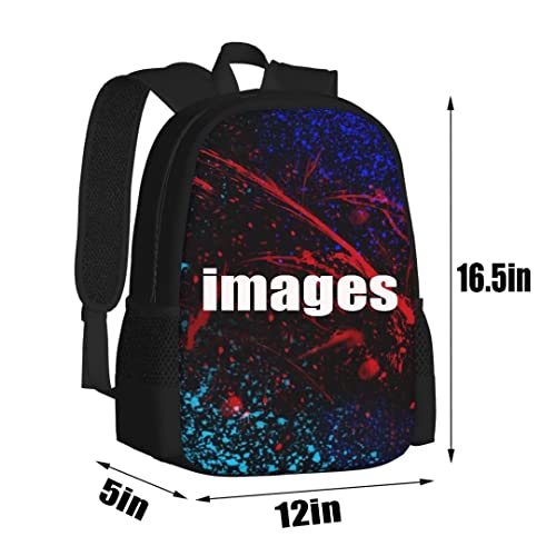 Cartoon Backpack New Cute Backpacks Large Bookbag for Unisex with Leather Pen Bags-4