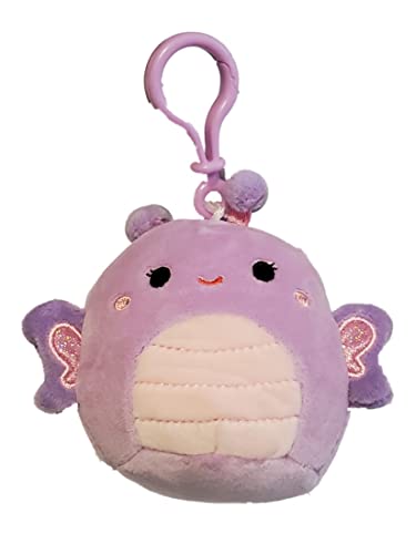 Squishmallows 3.5" Clip-On Brenda The Butterfly