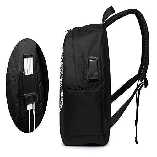 Cynteop Travel Laptop Backpack,Large Anti Theft Backpack for Men and Women with USB Charging Port,Resistant Big Business Computer Backpack Bag Fit 17 Inch Laptop and Notebook
