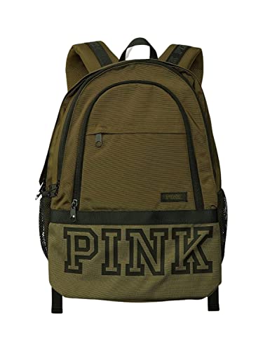 Victoria's Secret Pink Collegiate Backpack Color Green New