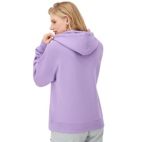 Champion Women's Hoodie, Powerblend, Fleece Hoodie, Sweatshirt for Women, C Logo (Reg. or Plus)