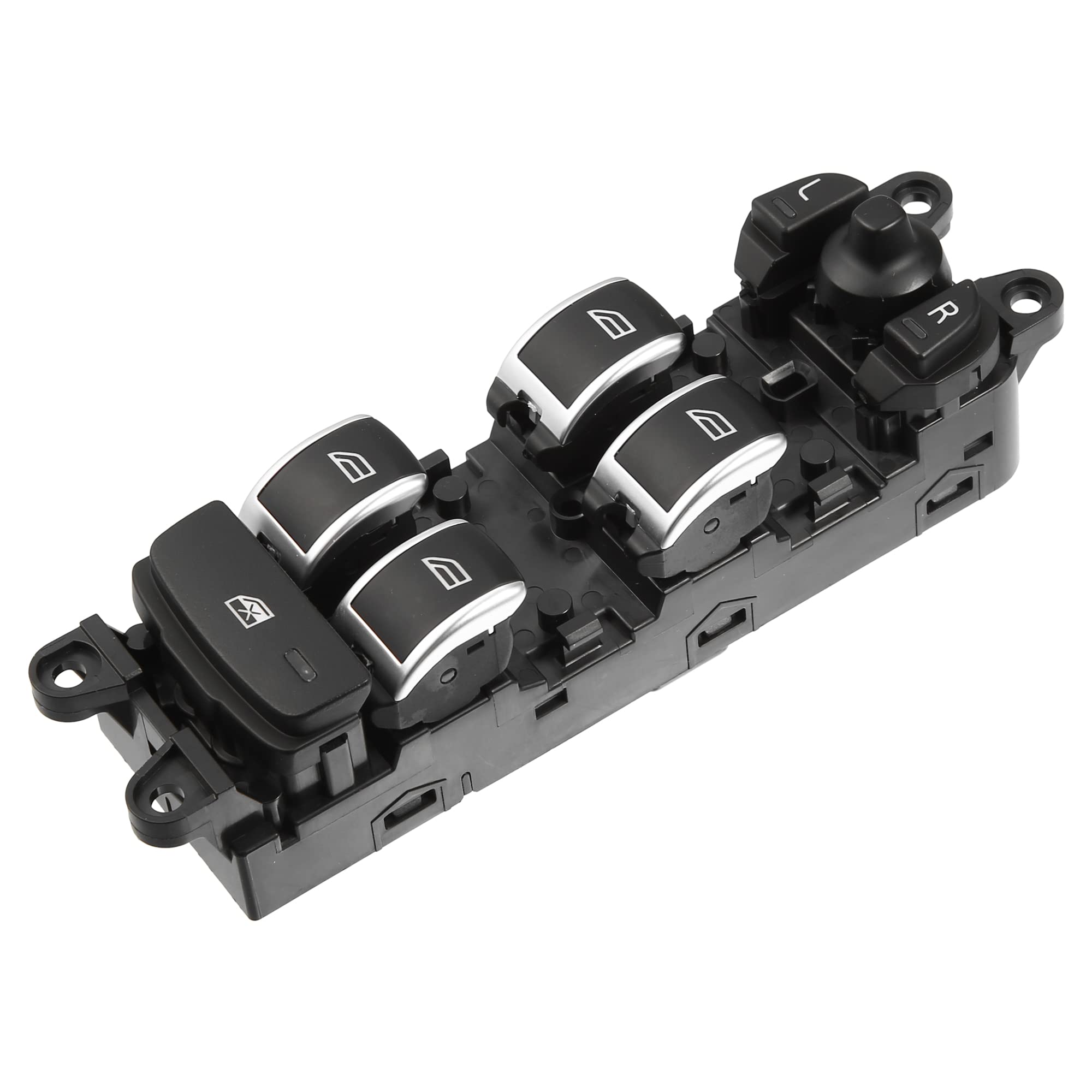 X AUTOHAUX 31415675 Car Master Power Window Switch Front Driver Side for Volvo S60 2011-2018 for Volvo XC60 2009-2017