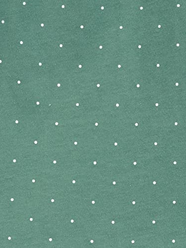 Simple Joys by Carter's Girls' Long-Sleeve Shirts, Pack of 3, Green Dots/Grey Floral/Pink, 8
