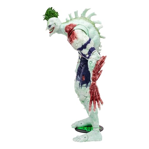McFarlane Toys - DC Multiverse The Joker Titan, Glow in The Dark Edition Mega Figure, Gold Label, Amazon Exclusive