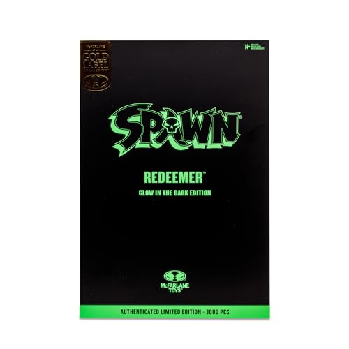 McFarlane Toys - Redeemer Glow in The Dark Edition, 7in Action Figure, Gold Label, Amazon Exclusive