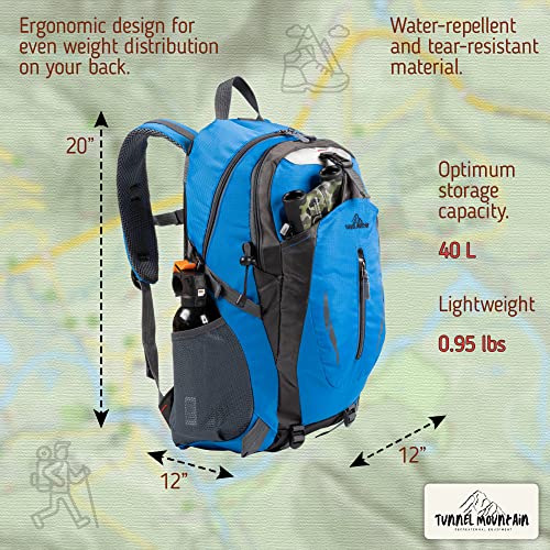 Hiking Backpack 20L Waterproof backpack Hiking Backpack for Men Women Lightweight Backpack Traveling Backpack Hiking Daypacks Travel Daypack Backpack Travel (Blue)