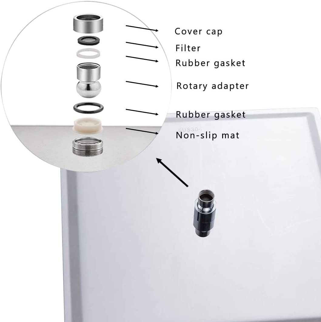 Suguword 16 Inch LED Rain Shower Head Ultra Thin Stainless Steel Rainfall High Flow Shower Head Fixed Wall Mount