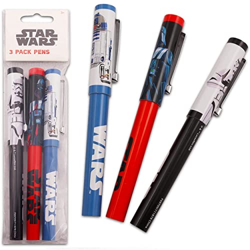 Baby Yoda Backpack for Toddlers, Kids Bundle - Premium 11" Baby Yoda Mini Backpack with Star Wars Pens and Bookmark | Mandalorian School Supplies