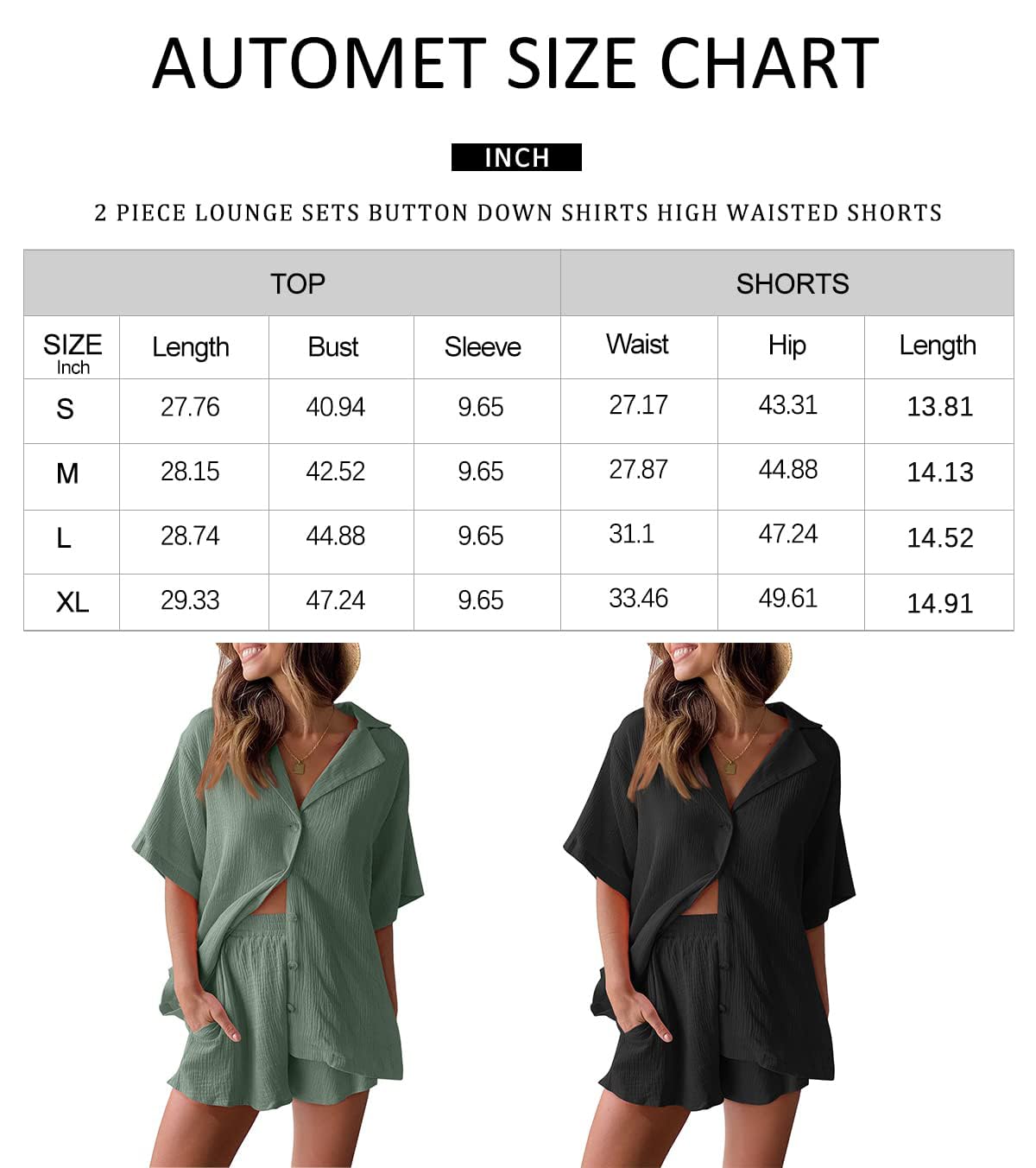 AUTOMET 2 Piece Sets For Women Lounge Wear Matching Two Piece Pajama Fashion Oversized Shirts And Shorts Spring Outfit 2025 Pink02 M