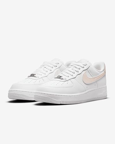 Nike Women's Air Force 1 '07 Next Nature Shoes (White/Arctic Orange-White, us_Footwear_Size_System, Adult, Women, Numeric, Medium, Numeric_10)