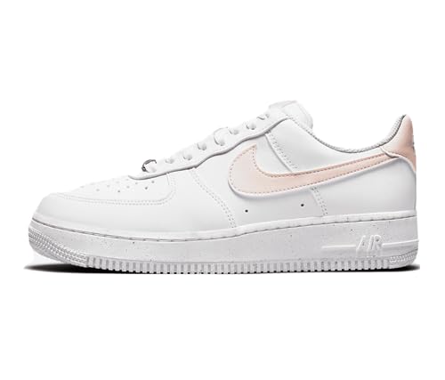 Nike Women's Air Force 1 '07 Next Nature Shoes (White/Arctic Orange-White, us_Footwear_Size_System, Adult, Women, Numeric, Medium, Numeric_10)