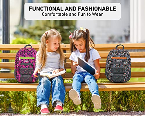 Hugger Mountaineer Backpack Lightweight Toddler Preschool Backpack for Boys ,Girls,school backpacks for kids bookbag for boy 6-8 (Desert Star Camouflage )
