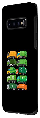 Galaxy S10 Garbage Truck Recycling Day Trash Waste Separation Birthday Case